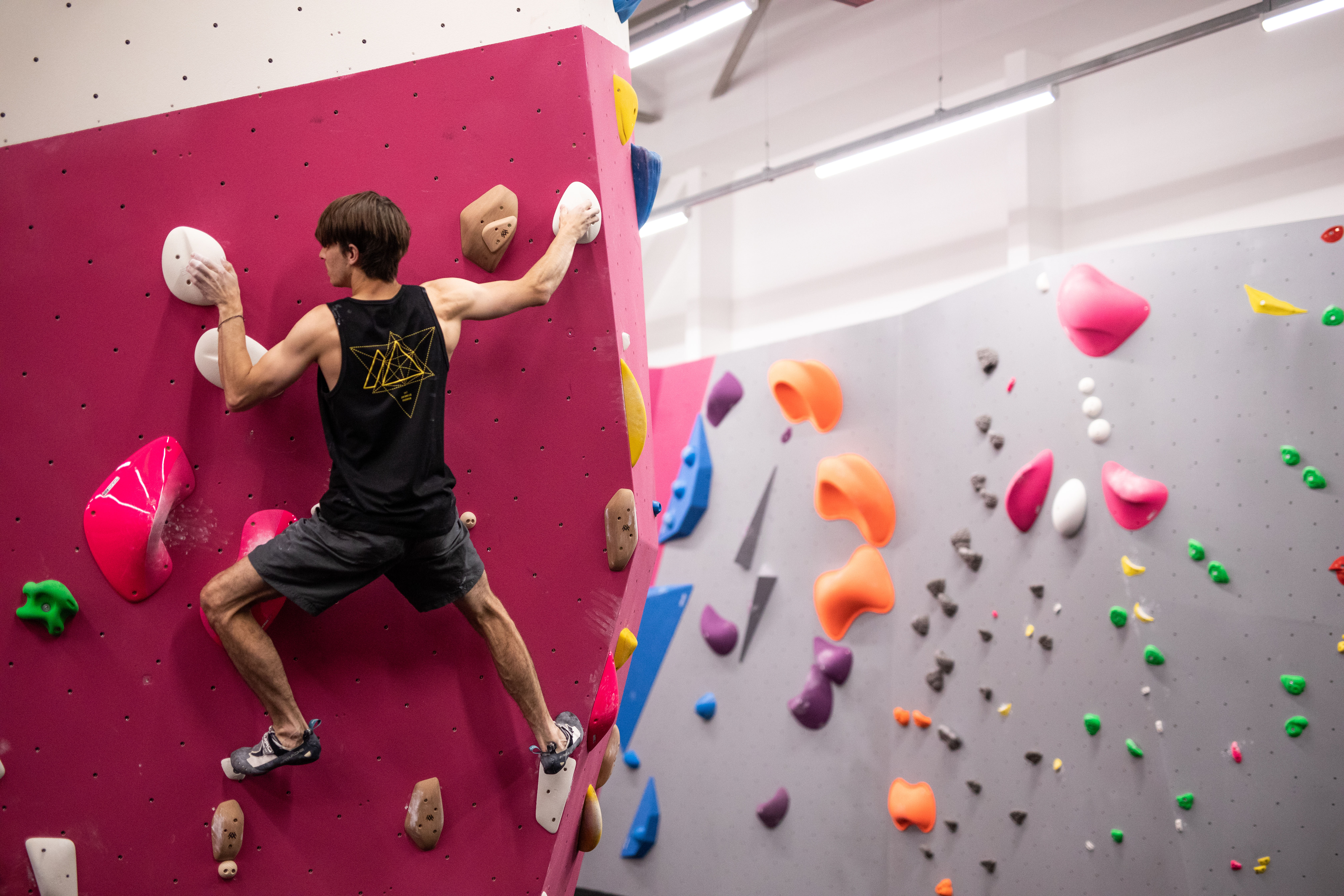 Indoor climbing in Sheffield at The Climbing Hangar